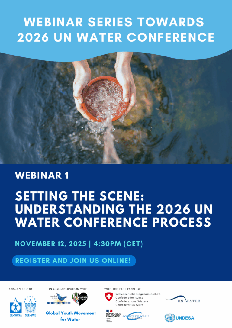 Civil society and youth get organised for the 3rd UN Water Conference ...